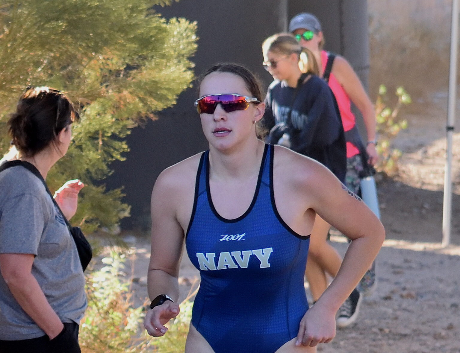 Navy's Magnificent Seven: Behind the Scenes with the Women's Triathlon ...