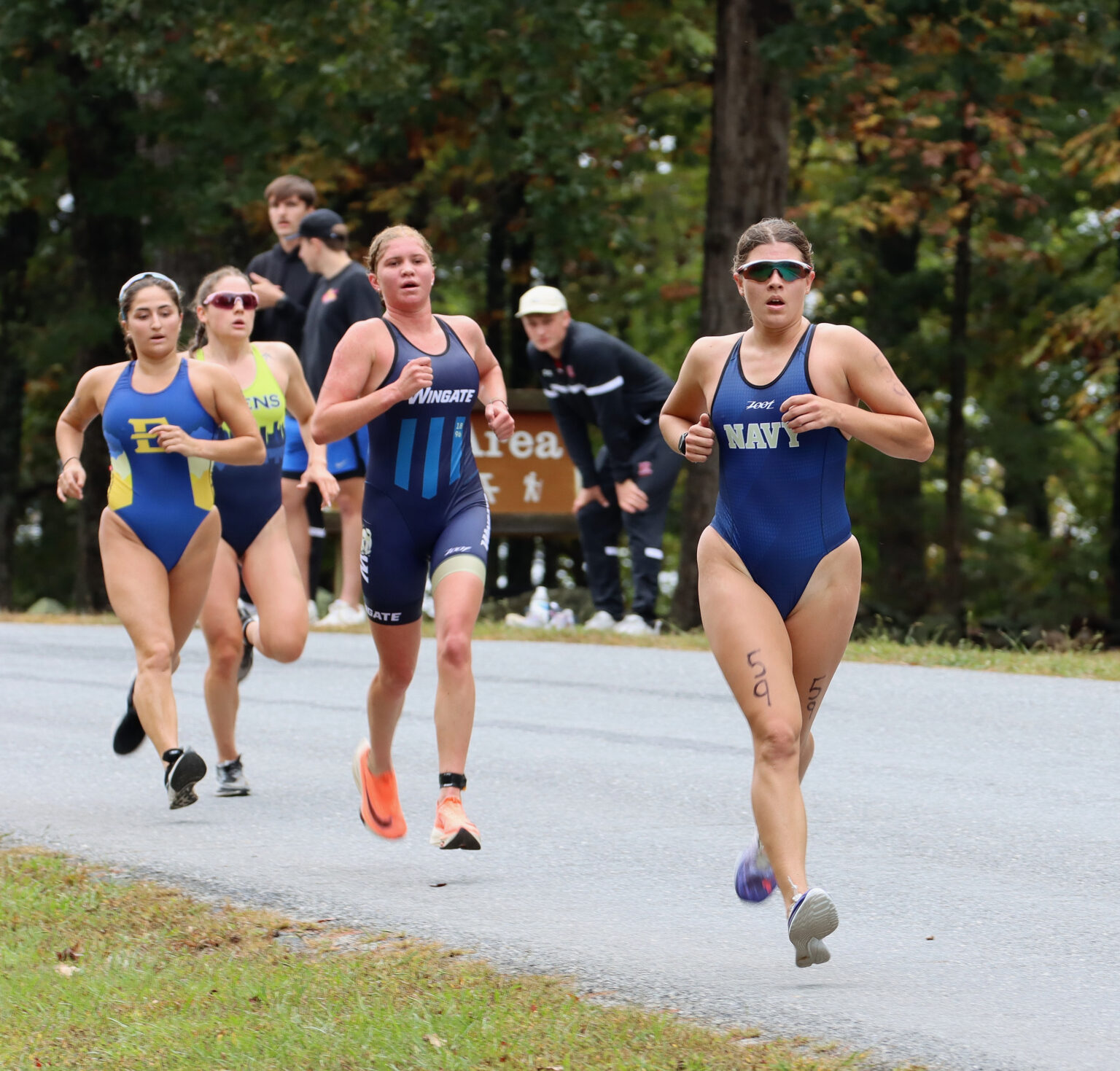 Navy's Magnificent Seven: Behind the Scenes with the Women's Triathlon ...